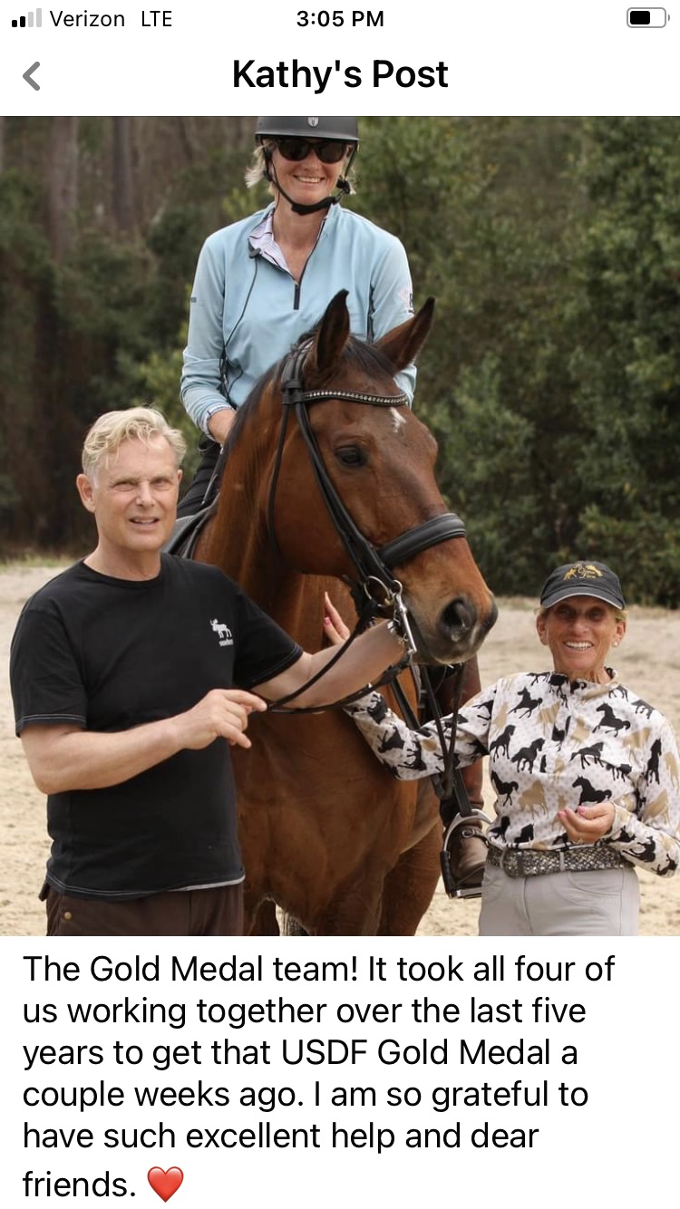 New USDF Medal Winners – Amy McElroy